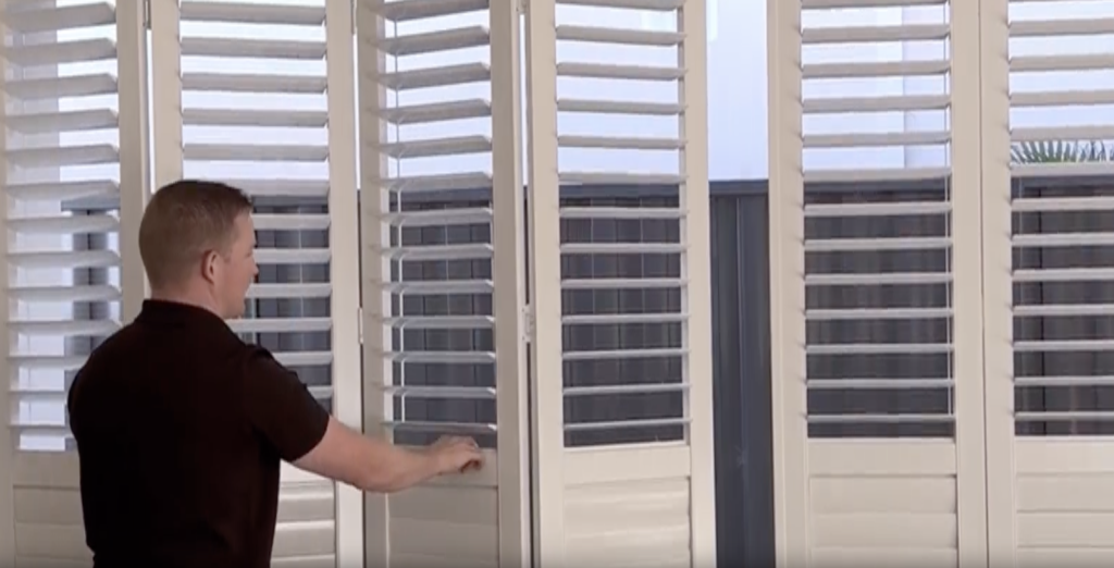Plantation Shutters - White Aluminium Bifold - Perth | Hamptons Group